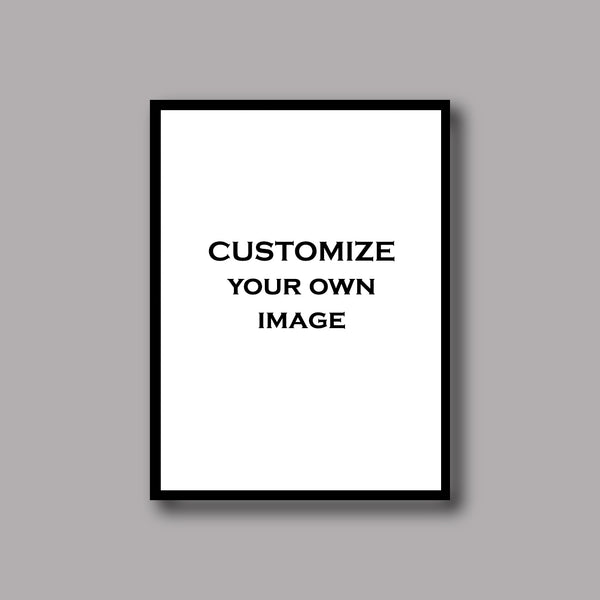 Custom 30x40cm Frame (Choose your image) – DRS Lane