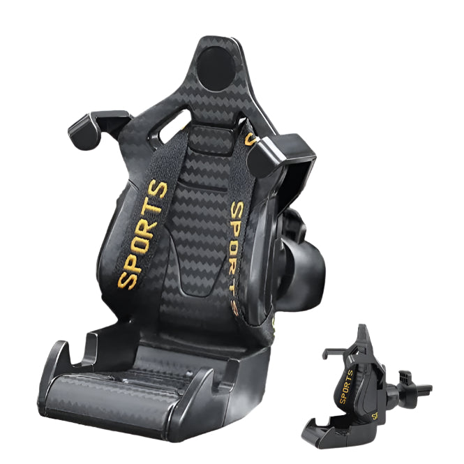 Carbon Fiber Racing Seat Phone Holder – DRS Lane